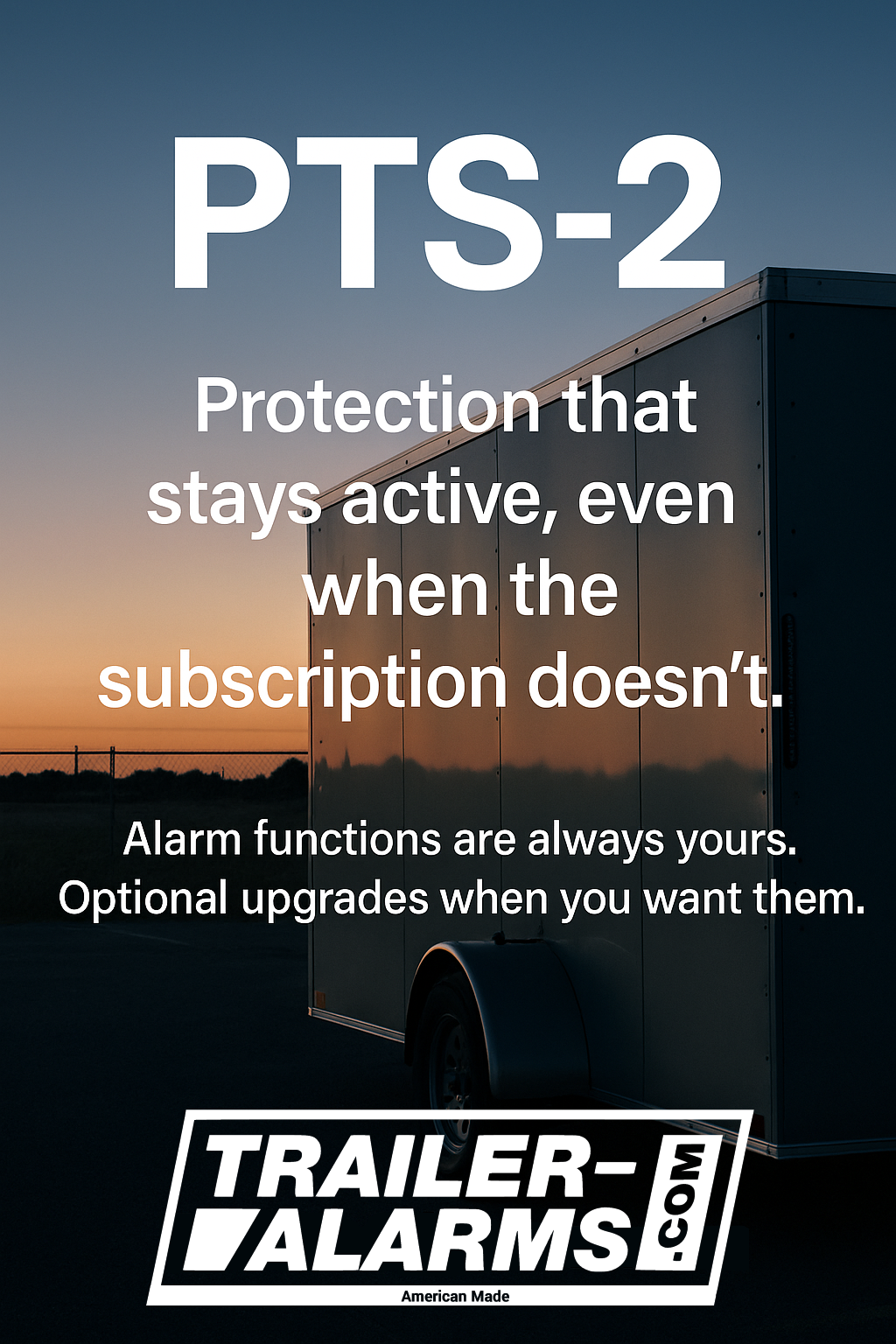 Freedom Built In – Trailer-Alarms.com